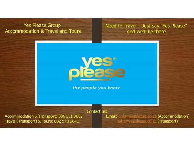 Yes Please Group - Accommodation and Travel and Tours | Travel Agents ...