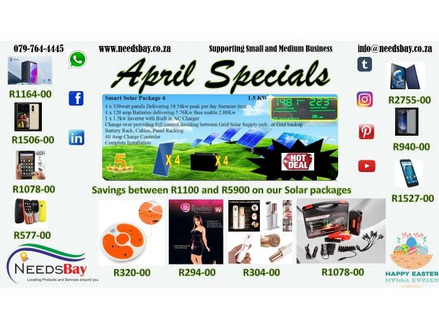 Needsbay : April Specials | Other Services