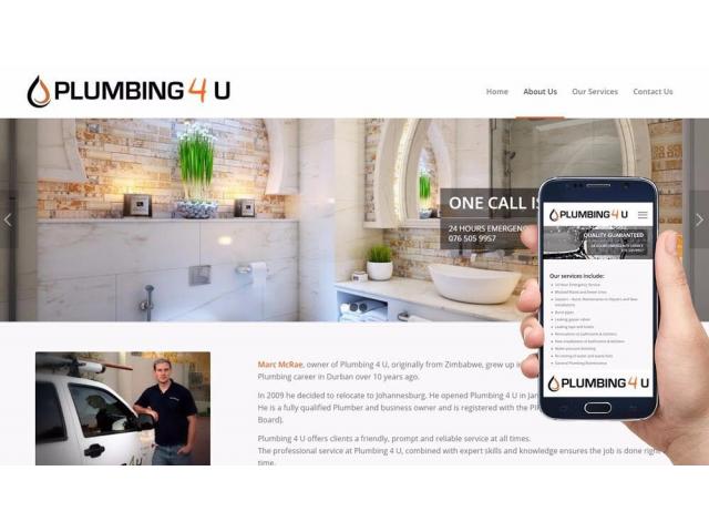 Plumbing 4U(Pty)Ltd | Building and Trades