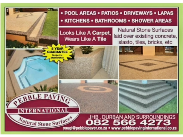 Pebble paving | Building and Trades